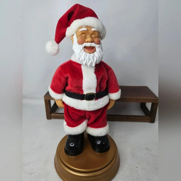 Gemmy | Holiday | Vintage Animated Gemmy Mooning Flashing Santa Claus ...